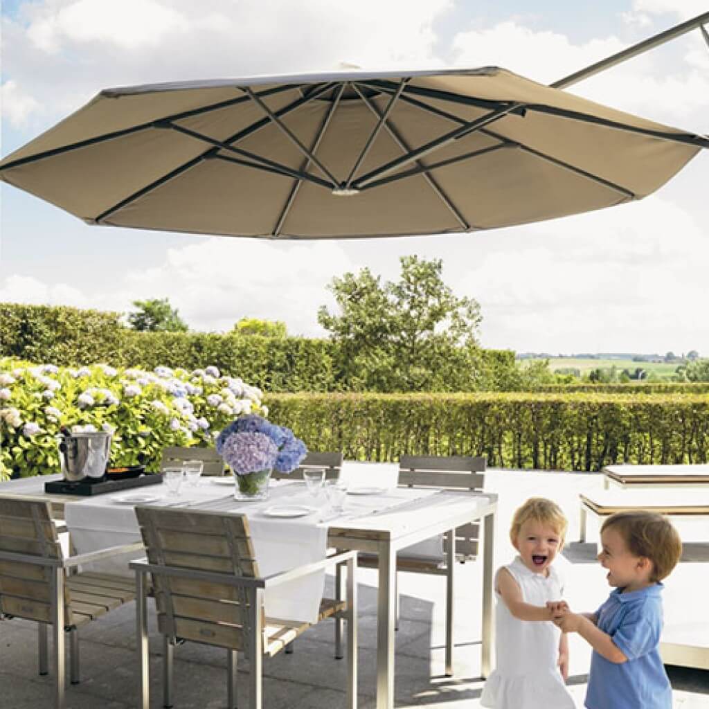 Solero® Muurparasols | Parasols voor aan de muur of wand