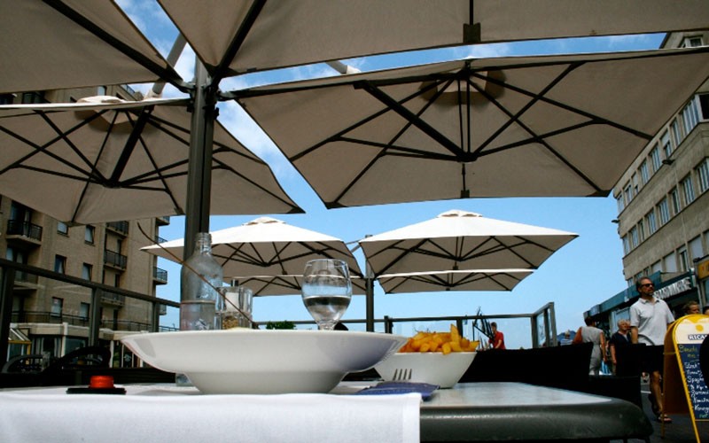 Solero® Horecaparasols | Professionele parasols voor café of restaurant